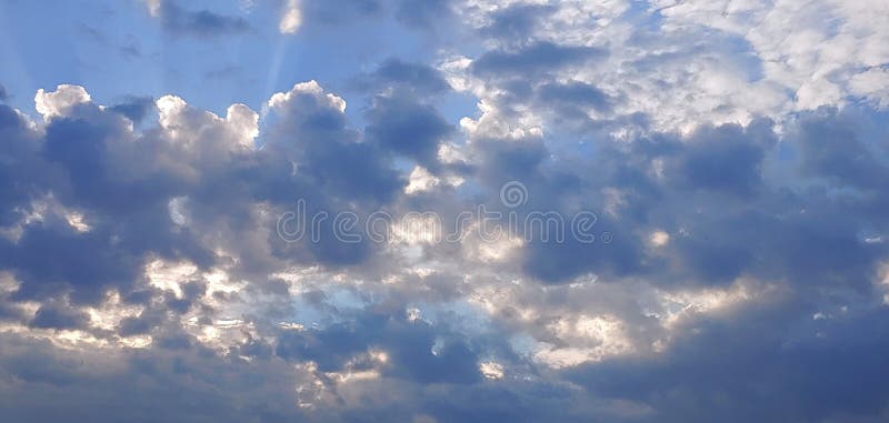 Heaven clouds and sky stock image. Image of dusk, heavens - 257956417