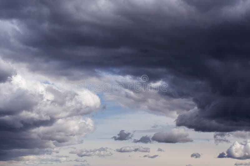 Heaven, Epic Dramatic Storm Sky, Dark Grey Cumulus Clouds Background ...