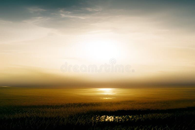 Heaven Land Realistic Picture Stock Photo - Image of realistic, land ...