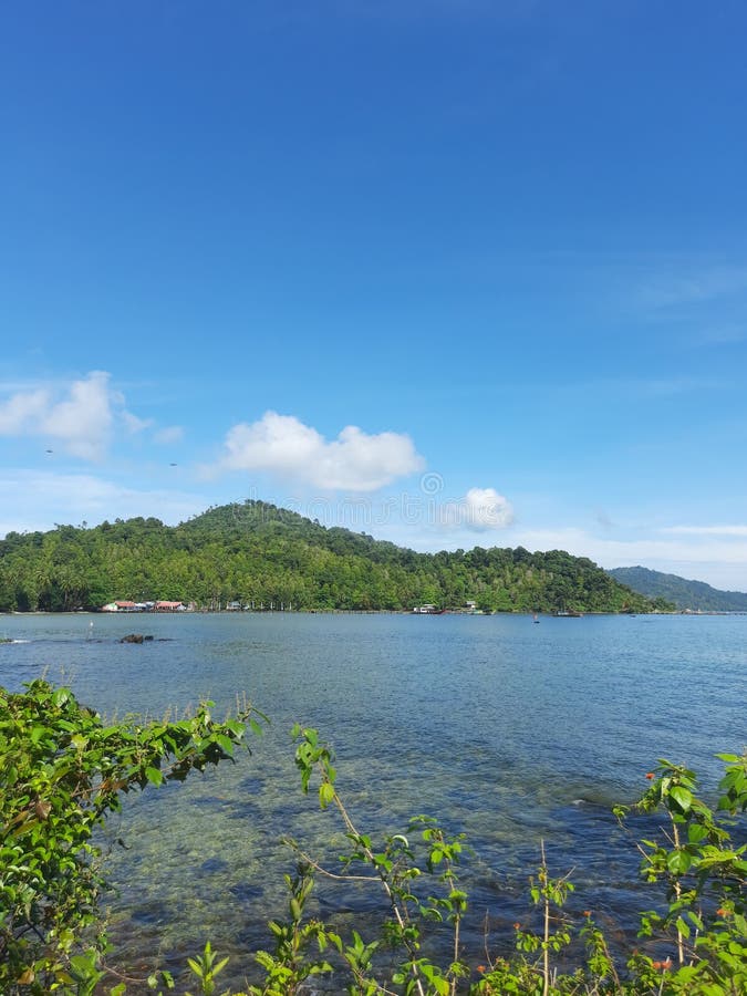 Heaven of Lemukutan Islands Stock Image - Image of terrain, water ...