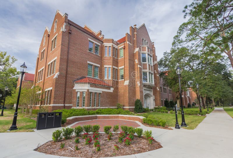 Murphree Hall Area Commons Bij De Universiteit Van Florida Redactionele ...