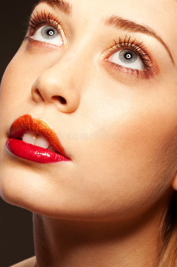 Blonde dj girl stock photo. Image of expression, cute - 17975280