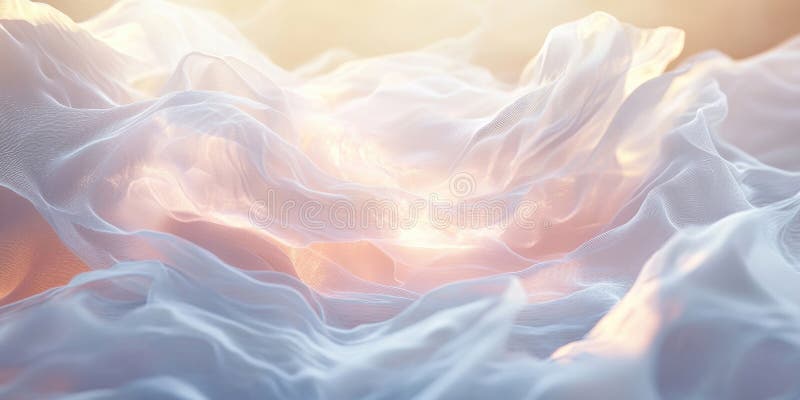 Heavenly Clouds Dreamy Light and Soft Textures Stock Illustration - Illustration of sunlight ...