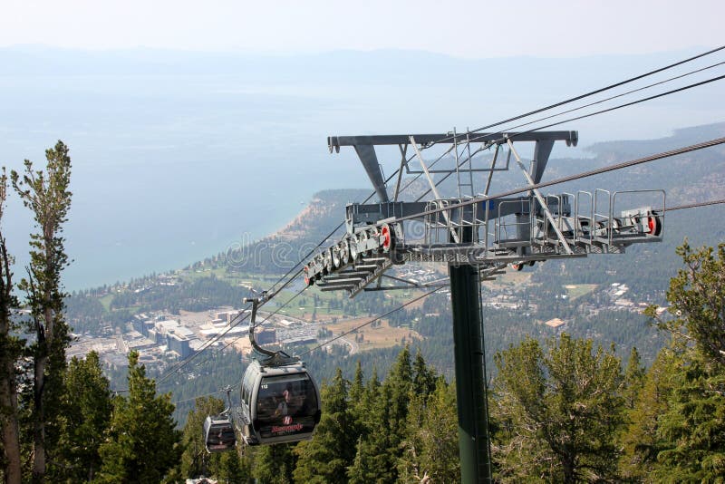 Heavenly Mountain Gondola, South Lake Tahoe, USA Editorial Stock Photo ... Heavenly Mountain Gondola, South Lake Tahoe, USA Editorial Stock Photo ...