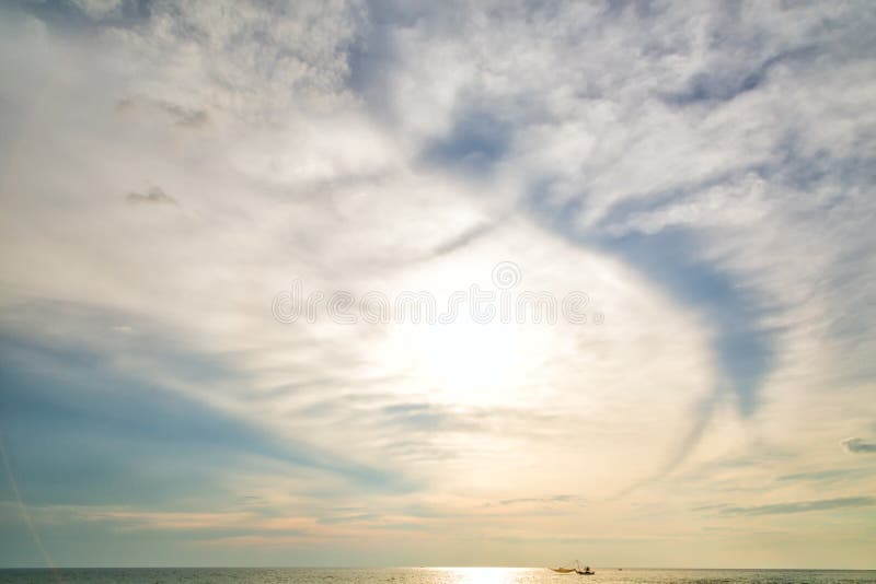Heavenly sea eye stock photo. Image of heaven, cloudy - 80083016