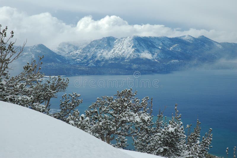 Heavenly View stock photo. Image of lake, mountains, tahoe - 4121234