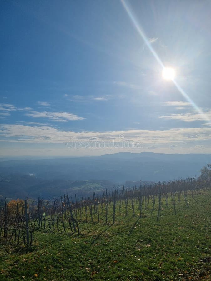 A Heavenly View of the God-given Land Stock Image - Image of reflection ...