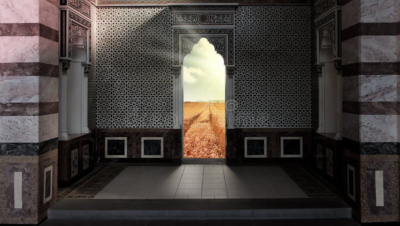 Heavens gate stock photo. Image of life, islamic, faith - 21468792