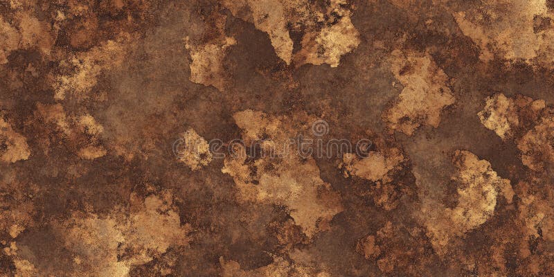 Heavily Corroded Iron Sheet Background with a Mix of Deep Brown Rust ...