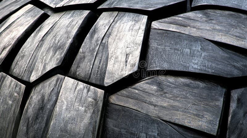 A Heavily Hammered Surface with Deep Indentations and a Rough, Rugged ...