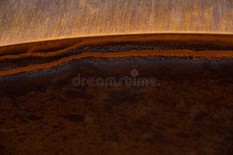 Heavily Rusted Metal Texture Stock Image - Image of brown, ancient ...