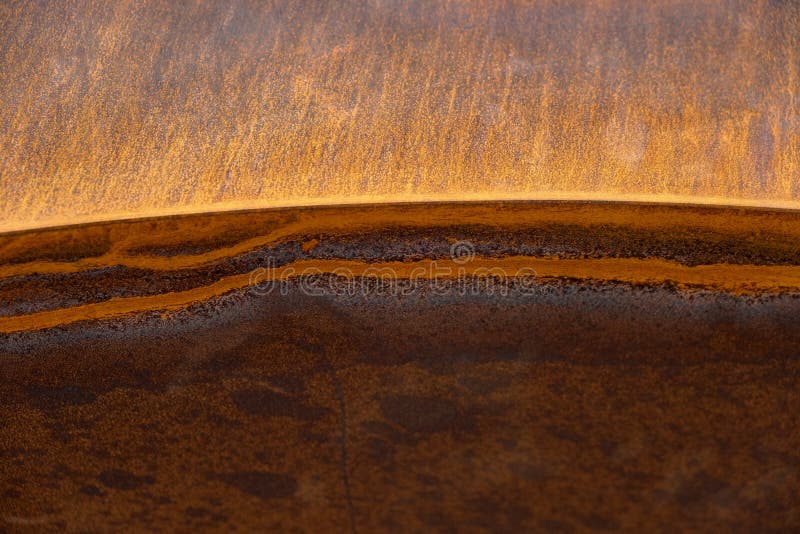 Heavily Rusted Metal Texture Stock Image - Image of distressed ...