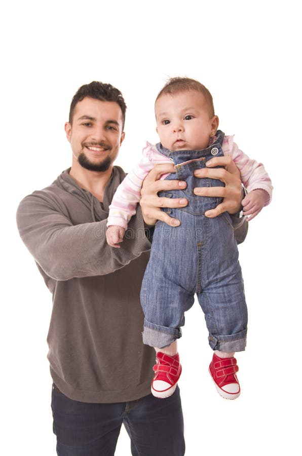 Heavy baby stock image. Image of parenthood, infant, baby - 31168635