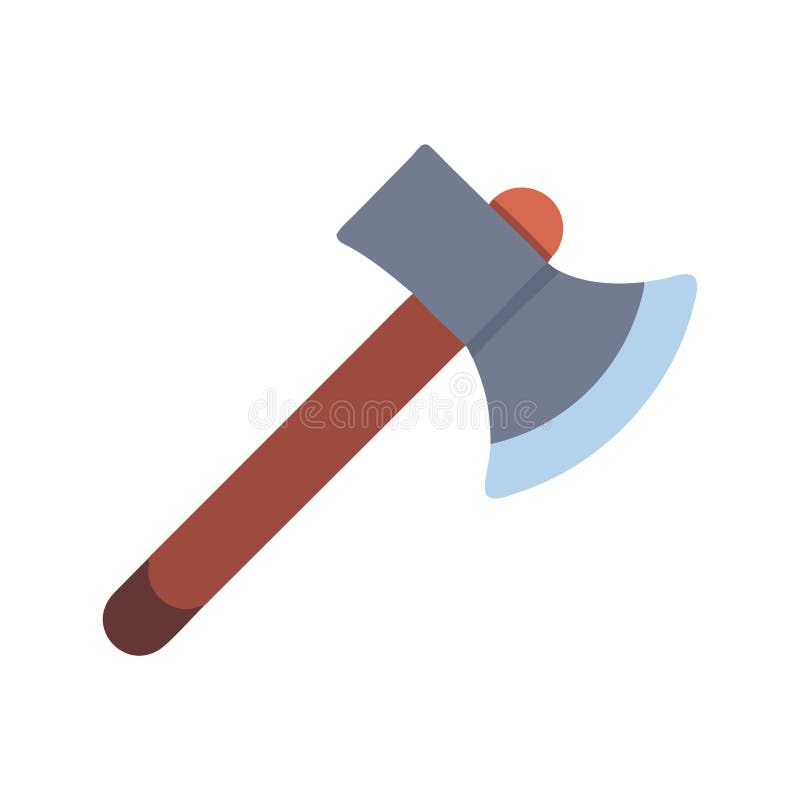 Heavy Battle Axe for Warriors Stock Vector - Illustration of vector ...