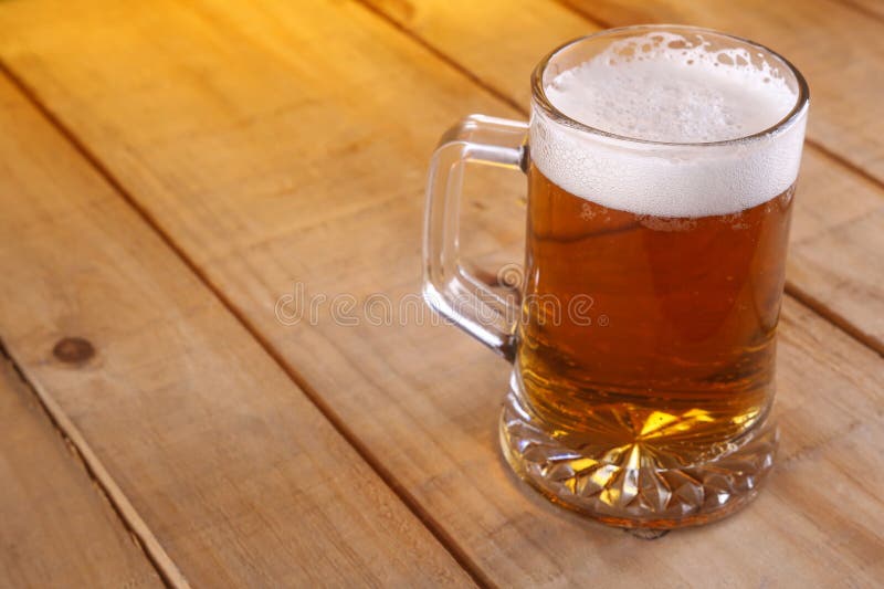Heavy beer mug stock image. Image of pilsner, beer, glass - 68832527