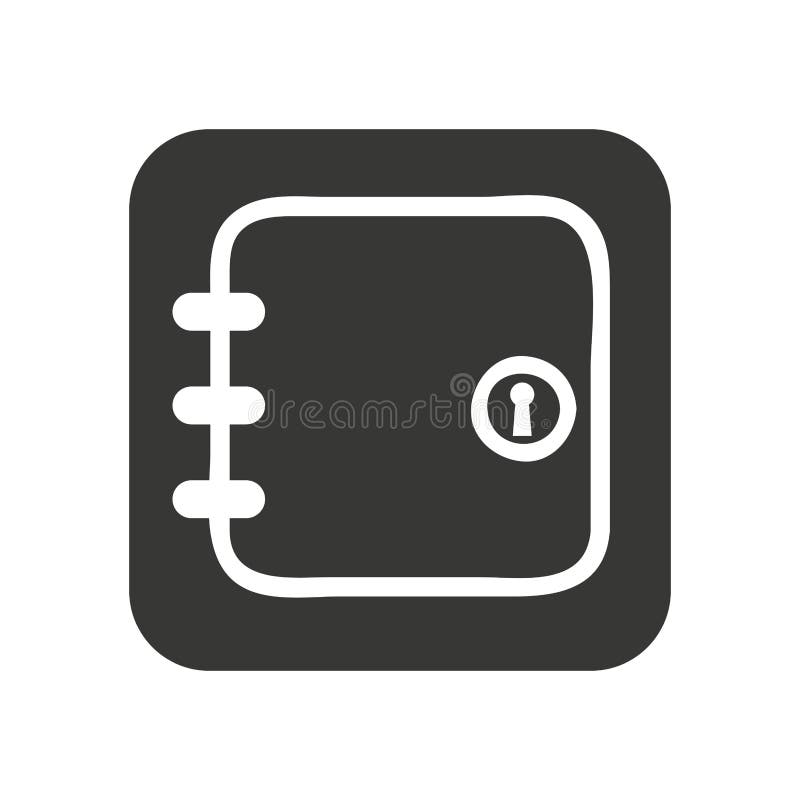 Heavy Box Isolated Icon Design Stock Illustration - Illustration of ...