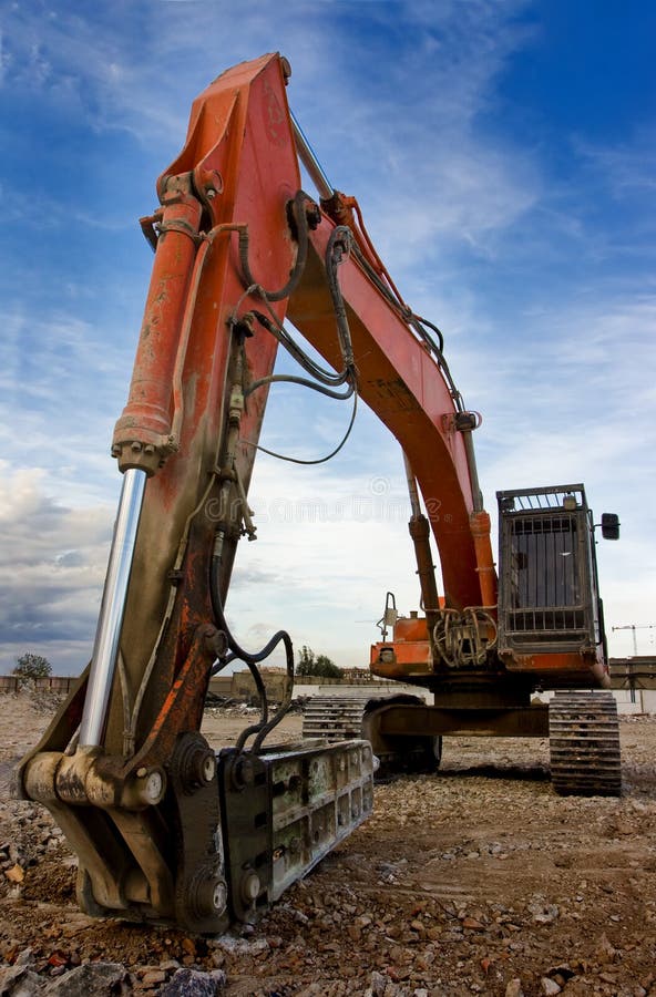 Heavy bulldozer stock photo. Image of equipment, lift - 2904576