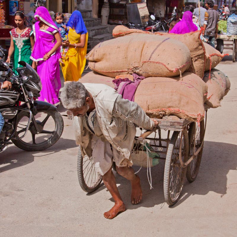 A Heavy Burden editorial image. Image of carrier, haulier - 57913245