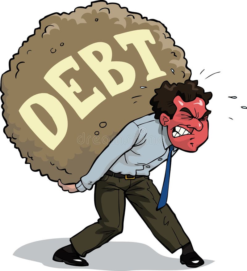 Tax burden stock illustration. Illustration of benefit - 28071972