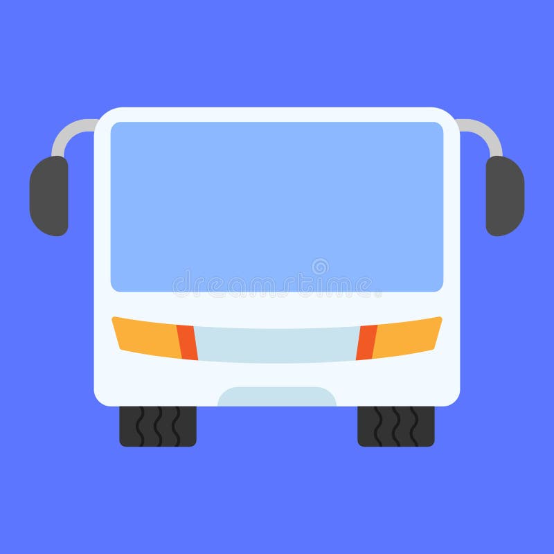 Heavy Bus Vector Icon. Bus Transportation Vector. Bus Icon. Bus Icon ...