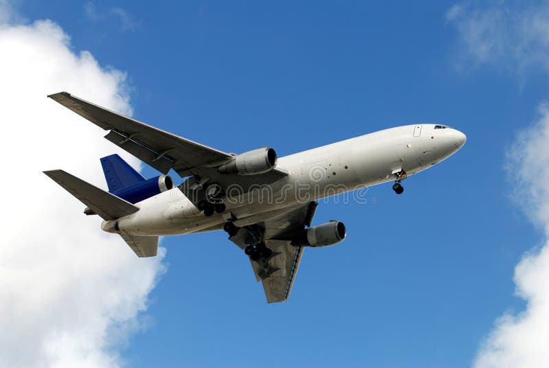 Heavy cargo jet stock photo. Image of aeronautical, jetliner - 4606508