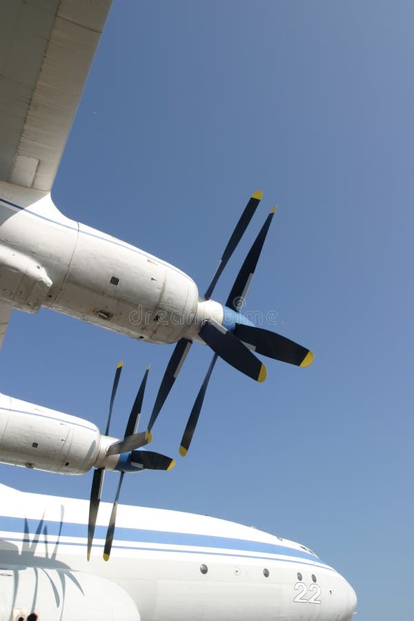 Heavy cargo plane stock image. Image of blue, send, plane - 1390205