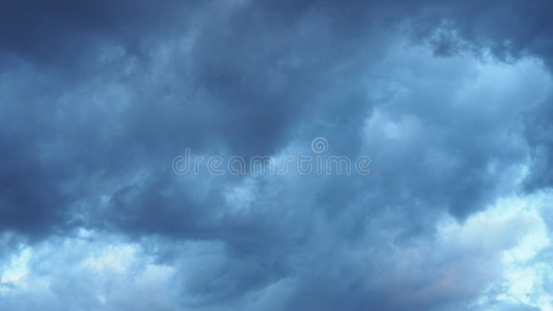 Heavy Clouds Fill the Sky, Signaling an Impending Storm. the ...