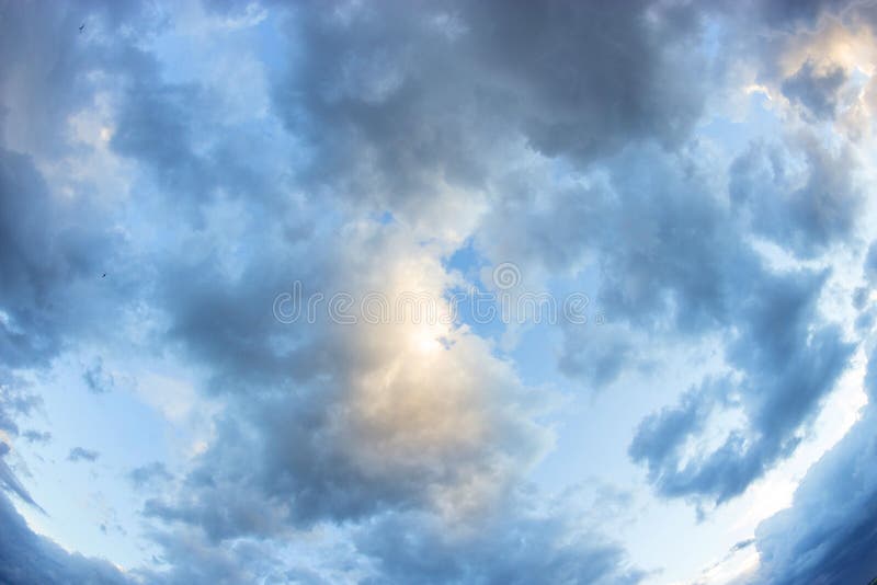 Heavy clouds on the sky stock image. Image of landscape - 103647709