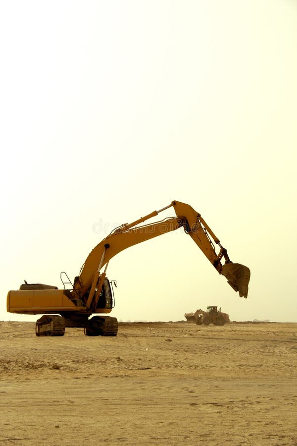Heavy Construction Equipment Stock Image - Image of equipment, large ...