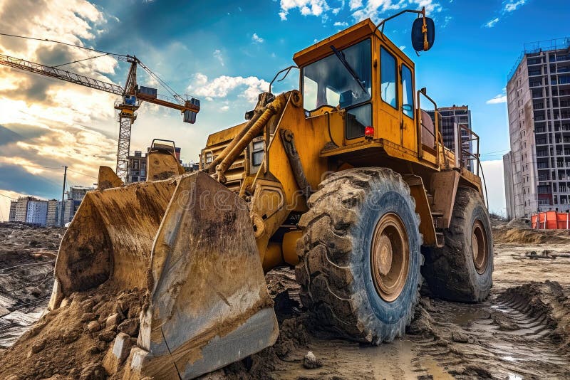 Earthmoving Works Stock Illustrations – 81 Earthmoving Works Stock ...