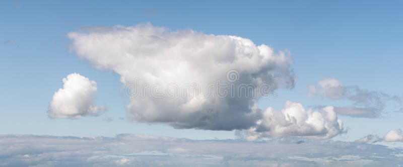 Heavy Dense Tropical Cloud Floating in Blue Sky. Stock Photo - Image of ...