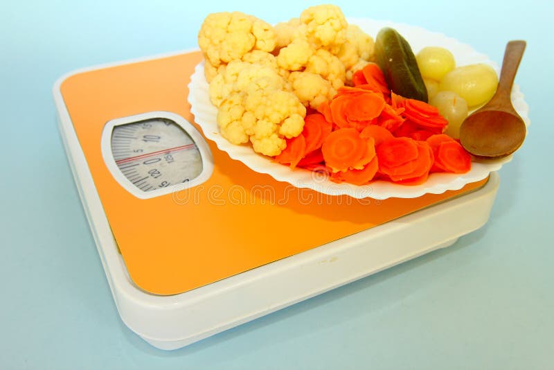 Heavy diet stock photo. Image of plate, food, tablespoon - 26122118