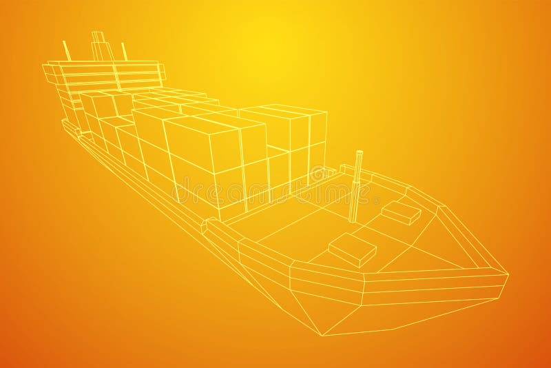 Bulk Carrier Ship Icon. Design Elements 41d Stock Vector - Illustration ...
