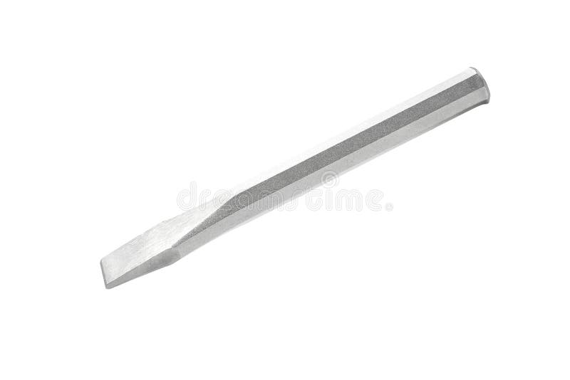 Cold steel chisel stock photo. Image of tool, rust, stone - 20500610