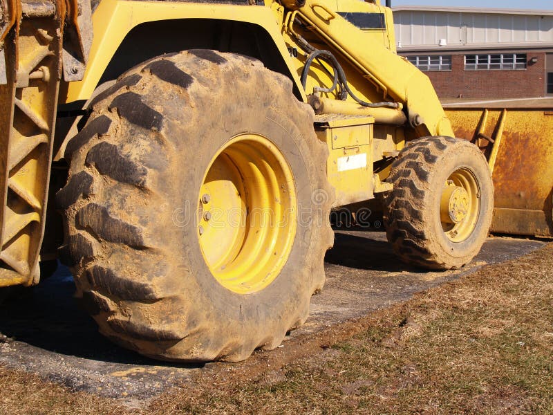 Heavy Duty Construction Equipment By Work Site Stock Photo - Image of ...