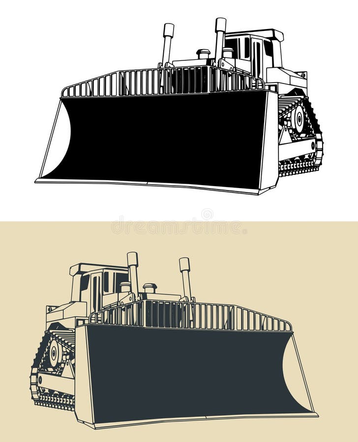 Dozer Illustrations Stock Illustrations – 86 Dozer Illustrations Stock ...