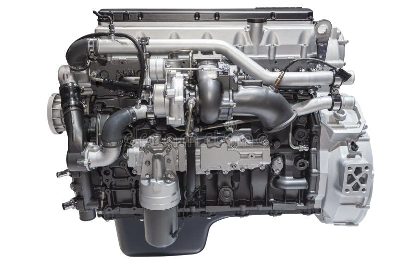 Heavy duty diesel engine stock photo. Image of transportation - 79793500