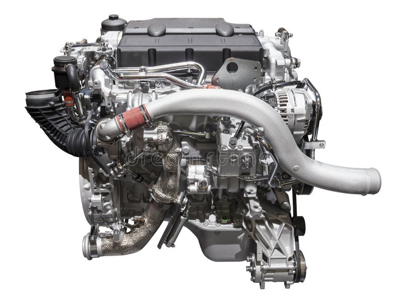 Heavy duty diesel engine stock image. Image of turbodiesel - 79977335