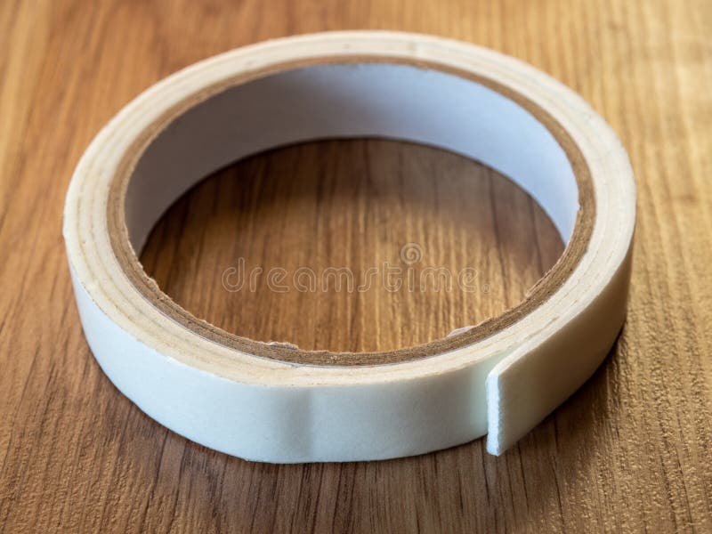 Heavy Duty Double Sided Tape Stock Image - Image of durable, carpenter ...