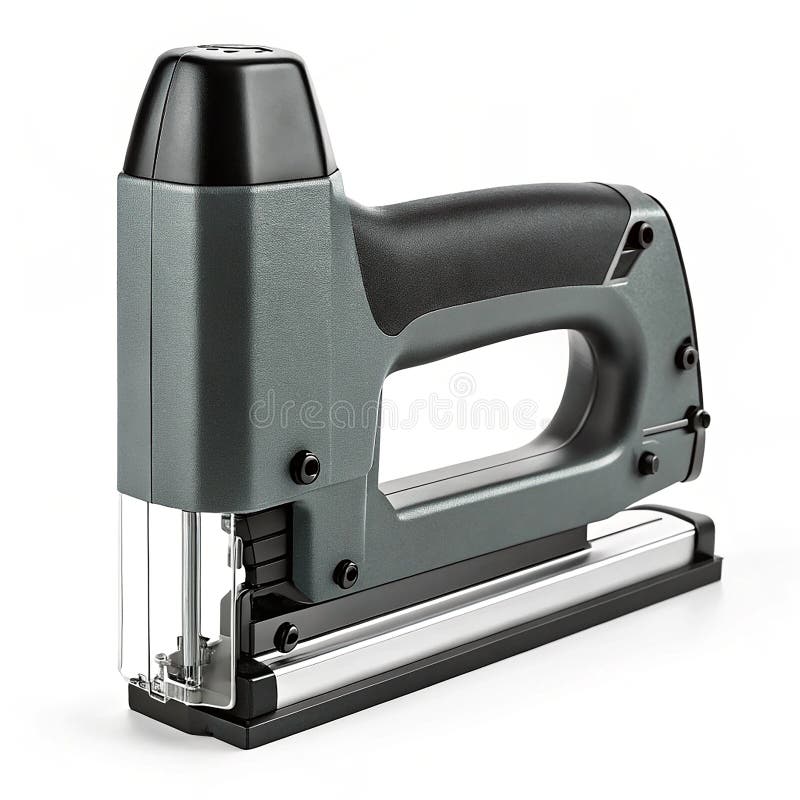 Heavy Duty Electric Stapler for Industrial Use Stock Illustration ...