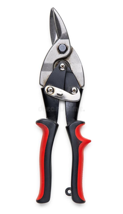 Heavy Duty Industrial Iron Scissors Isolated White Stock Photos - Free ...