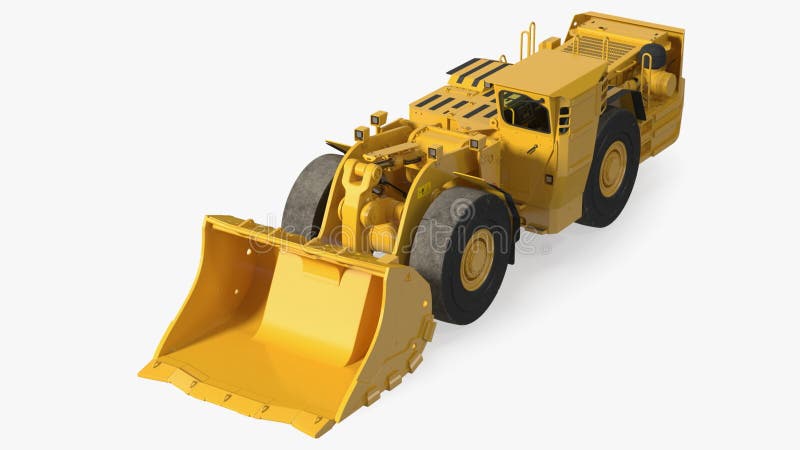 Heavy Duty Industrial Mining Front Loader Machinery Stock Photo - Image ...