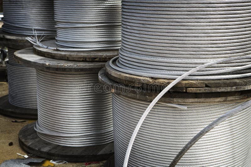 Heavy Duty Metal Cable stock image. Image of industrial - 20878053