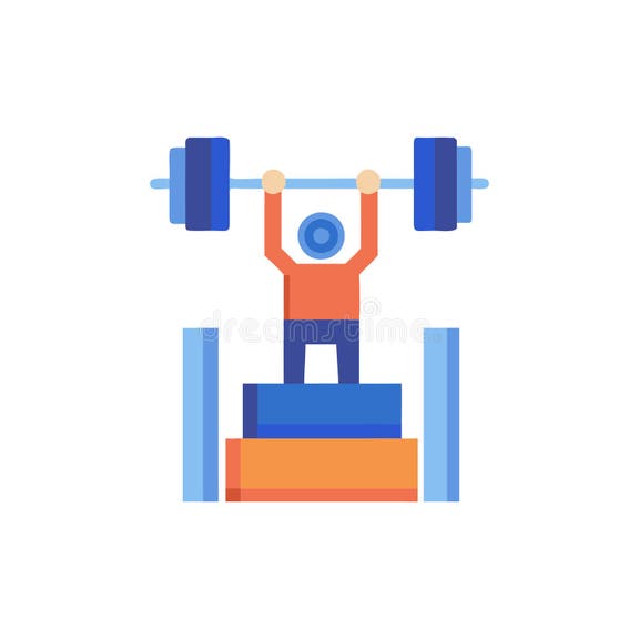 Heavy-Duty Olympic Weightlifting Blocks for Training Stock Image ...