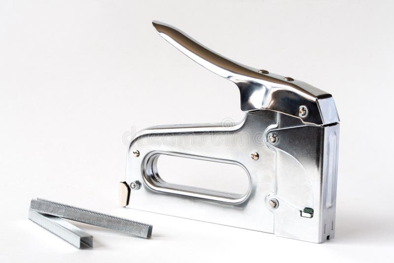 Heavy Duty Stapler with Staple Strips Stock Image - Image of industrial ...