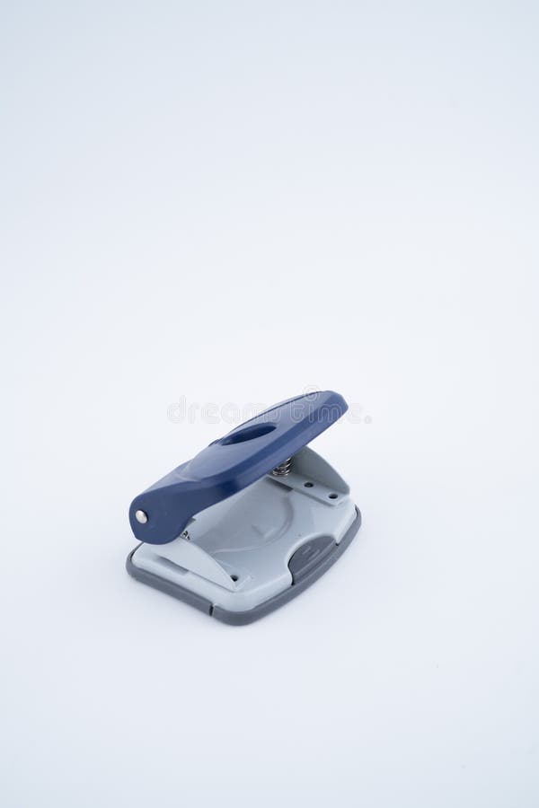 Heavy Duty Two Hole Puncher for Office and Home Paperwork Stock Image ...