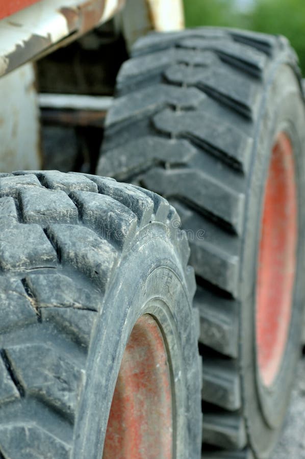 Heavy duty tyres stock photo. Image of texture, automobile - 867866