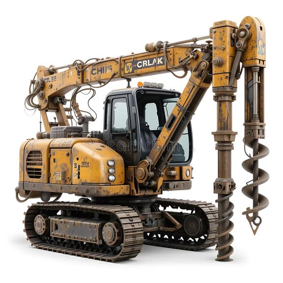 Heavy Duty Yellow Drilling Machine for Construction and Infrastructure ...