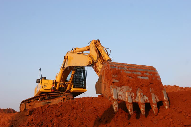 Heavy equipment stock image. Image of track, earth, employed - 212065