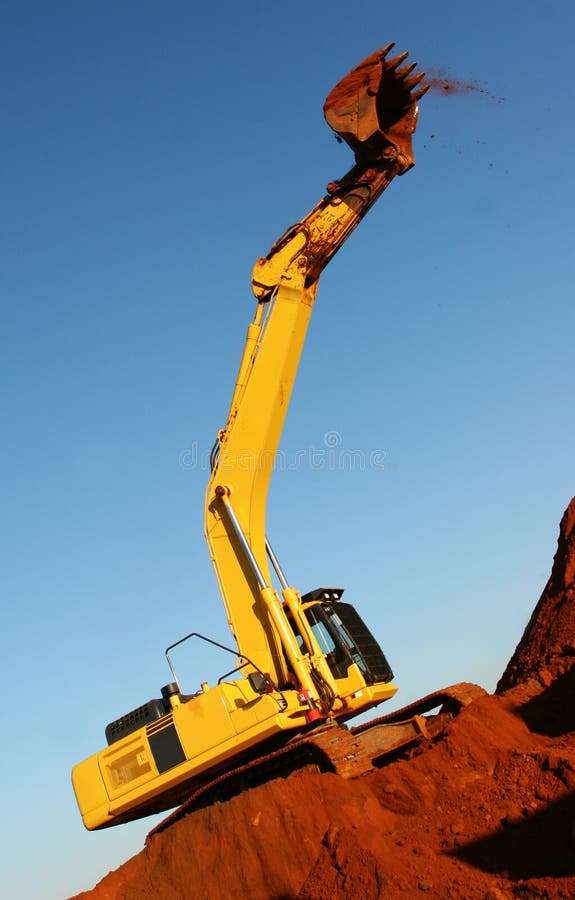Heavy equipment stock photo. Image of road, equipment, metaltrack - 163932